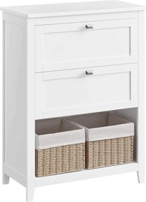 Koupelnová skříňka AUK-E1054 WT, mdf, bílá (60 x 30) cm