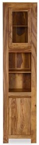 Indický nábytek - Skříňka do koupelny Gani 40x190x35 z indického masivu palisandr Super natural