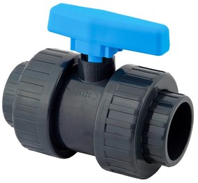Poolservis Bazénový kulový dvoucestný ventil 32 mm Plimex