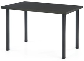 Jídelní stůl Maxom (antracit + černá) (pro 4 osoby). 1028082