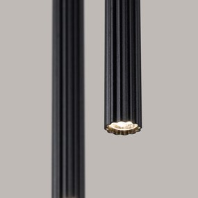 Sollux Lighting Závěsná lampa ARCHE 2P černá