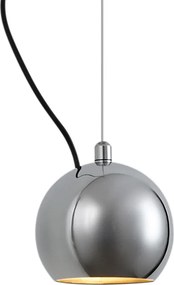 Designové závěsné svítidlo chromové pro 1-fázový kolejnicový systém - Slimline Sara