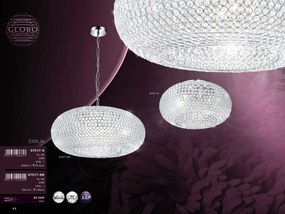 Přisazené stropní křišťálové svítidlo EMILIA 67017-6L