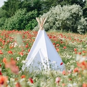 Vigvam design Venkovní Teepee Summer Vibes, Pure - PĚTIÚHELNÍKOVÉ BEZ DOPLŇKŮ