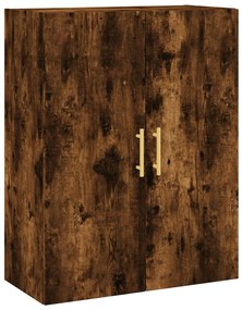 Skříň highboard kouřový dub 69,5 x 34 x 180 cm kompozitní dřevo,  3195840