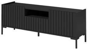 TIMUR TV stolek, černý, 150x55 cm