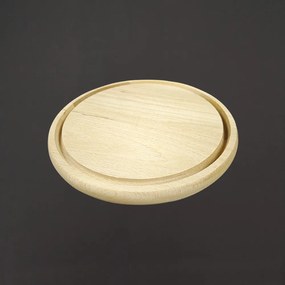 AMADEA Dřevěné servírovací prkénko - podnos, masivní dřevo, 21 cm