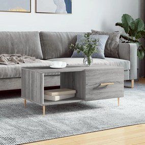 vidaXL Konferenční stolek 90 x 50 x 40 cm kompozitní dřevo [829200] Barva: šedá sonoma