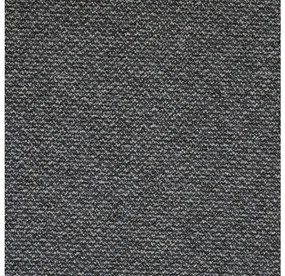 SPOLTEX Metrážový koberec BOSTON / 77 ŠEDÝ BARVA: Šedá, ŠÍŘKA: 3 m