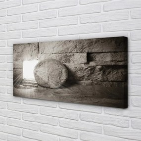 Obrazy na plátně Cave light 125x50 cm
