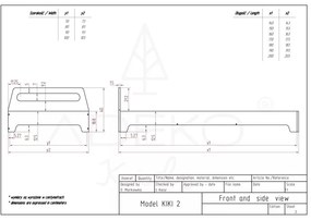 Dětská postel 90x190 cm Kiki 2 - Adeko