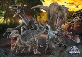 DINO Puzzle XL Jurský svět (Jurassic World) 47x33cm skládačka 300 dílků dn472365