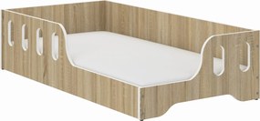 Wooden Toys Dětská postel Montessori COCO 160x80 Sonoma