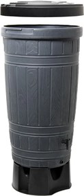 Sud na dešťovou vodu WOODMAN černý 265l