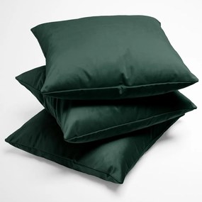 Biante Sametový povlak na polštář Velvet Premium SVP-044 Lesní zelená 50 x 50 cm