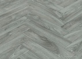 Breno PVC SLIMTEX Laurel Oak 909M - šedé dřevo, šíře 100 cm