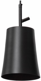 Toolight, závěsné svítidlo 1xE27 APP1034-1CP, černá, OSW-00698