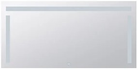 Bemeta Design Zrcadlo s LED bočním a horním osvětlením, 1200 x 600 mm, dotykový senzor - 101401157