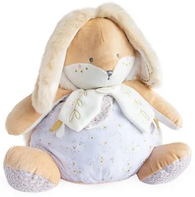 Doudou Bílý králíček s prostorem pro uložení pyžámka 38 cm