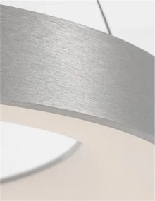 Závěsné LED svítidlo NOVA LUCE RANDO THIN 50W 3000K 9453456 stmívatelné Triac