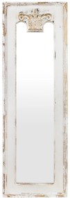 Dřevěné zrcadlo s patinou 139183