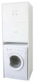 Koupelnová skříňka nad pračku NATALI TYP 9 bílá - TempoKondela