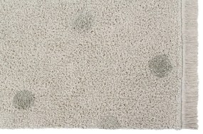 Lorena Canals bavlněný koberec zelené puntíky - Re-Edition