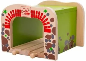 Bigjigs Rail Dvojitý železniční tunel / od 3 let
