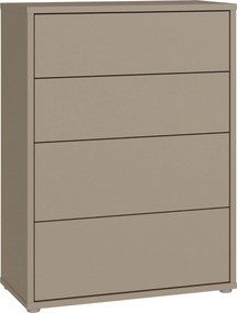 XXXLutz KOMODA, šedohnědá, 75/99/35 cm Carryhome - Online Only noční stolky - 00068701831J