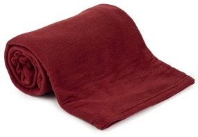 Jahu fleecová deka uni vínová 150x200 cm