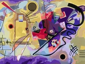 Ravensburger CreArt Wassily Kandinsky: Žlutá, červená, modrá / od 14 l