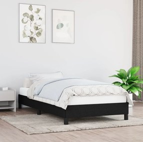 vidaXL Rám postele 100 x 200 cm textil [346701] Barva: Černá