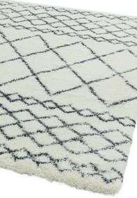 Šedý  koberec Bardie Cream Grey Rozměry: 80x240 cm