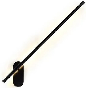 Toolight - LED nástěnné svítidlo 12W 92CM APP372-1W, černá, OSW-09756