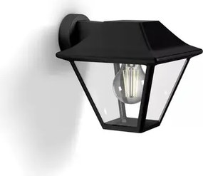 Philips Alpenglow 16495/30/PN černá / Venkovní nástěnné svítidlo / E27