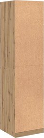 Šatní skříň dub artisan 50 x 50 x 200 cm kompozitní dřevo 3307719