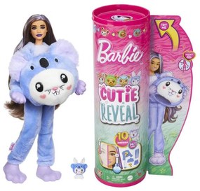 Panenka barbie cutie reveal barbie v kostýmu - zajíček ve fialovém kostýmu koaly