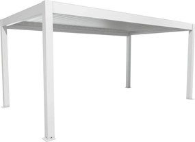 Biohort Pergola 5,5 x 3 bílá/stříbrná 552,5 x 312 cm