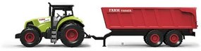 MaDe Farm Collection Traktor s vlečkou, realistické zvuky, 35cm
