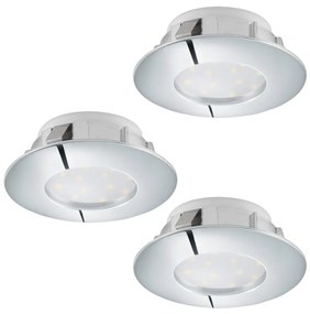 Eglo 95822 - SADA 3x LED podhledové svítidlo PINEDA 1xLED/4,9W/230V