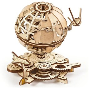Ugears - 3D dřevěné mechanické puzzle Globus
