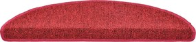 Schodové rohože 20 ks 56 x 17 x 3 cm červené půlkulaté 3365786