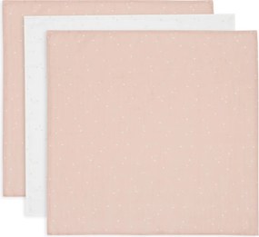 Jollein Pleny 3 ks 70x70 cm Twinkling Wild Rose