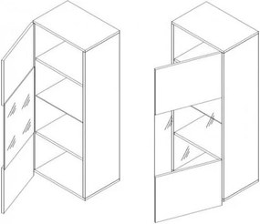 Obývací systém Calabrini E