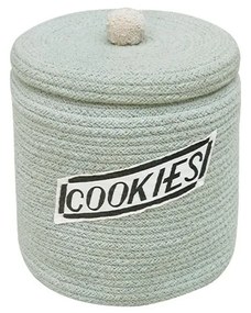 Světle modrý látkový dětský koš na hračky ø 20x26 cm Cookie Jar – Lorena Canals