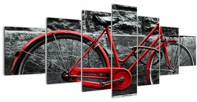 Obraz - Historický bicykl (210x100 cm)