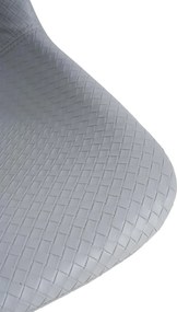 Barová židle Loft umělá kůže – šedá