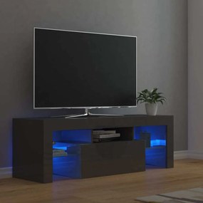 vidaXL TV skříňka s LED osvětlením 120x35x40 cm [815668] Barva: Bílá