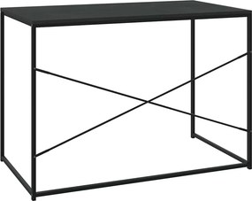 Počítačový stůl černý 110 x 60 x 70 cm kompozitní dřevo 30208