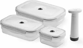 Compactor Aspi Fresh - 3 dílný / Set plastových vakuovacích dóz na pot